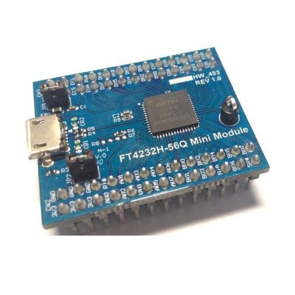 FT4232H-56Q MINI MDL FTDI | Mouser 日本