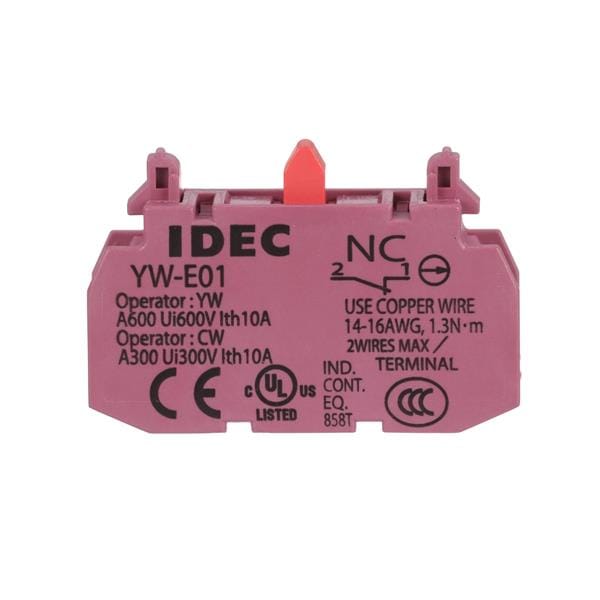 YW-E01 IDEC | Mouser 日本