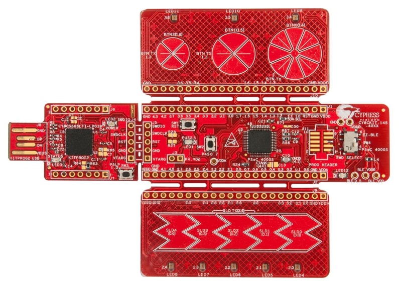 CY8CKIT-145-40XX PSoC® CapSenseプロトタイピングキット - Infineon Technologies | Mouser