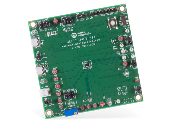 MAX77734評価キット - Analog Devices / Maxim Integrated | Mouser