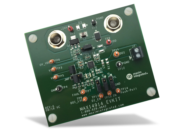MAX14914EVKIT評価キット - Analog Devices / Maxim Integrated | Mouser