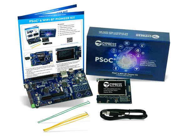 CY8CKIT-062-WiFi-BT PSoC 6 WiFi-BTパニオニアキット - Infineon Technologies | Mouser