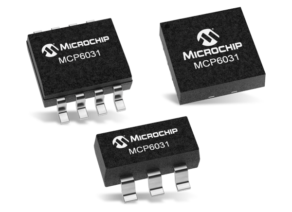 MCP6031高精度オペアンプ - Microchip Technology | Mouser
