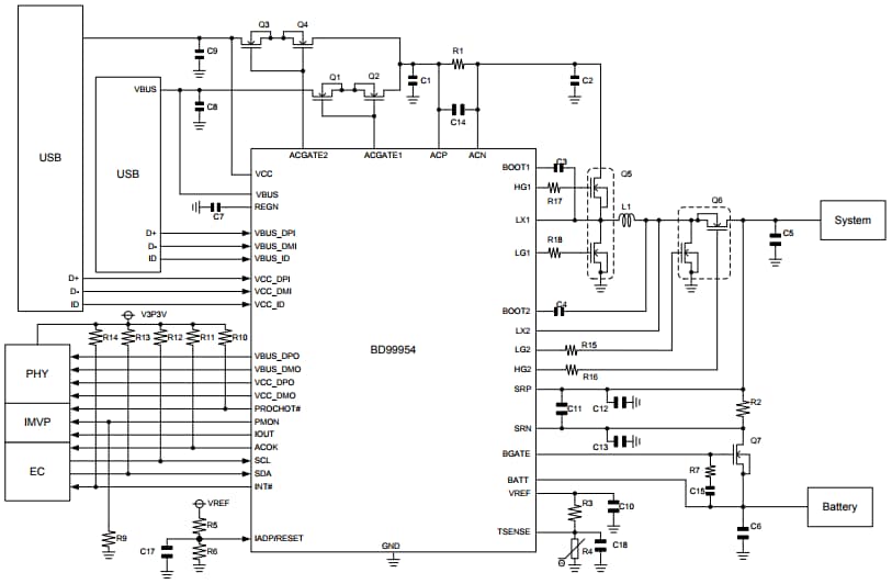 バッテリ充電管理IC - ROHM | Mouser