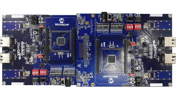 LAN9252スレーブ・コントローラ評価ボード - Microchip Technology | Mouser