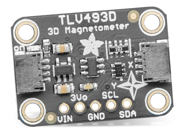 TLV493D 3-Axis Magnetometer - Adafruit | Mouser