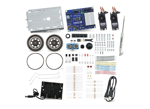 ActivityBot 360° Robot Kit - Parallax | Mouser