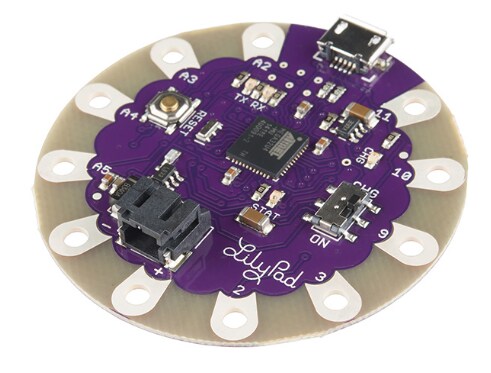 LilyPad Arduino USB ATmega32U4 Board - SparkFun | Mouser