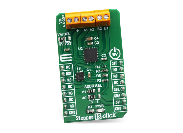 MIKROE-3736 Stepper 13 Click - Mikroe | Mouser