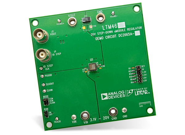 DC2665A-Aのデモ回路（LTM4626用） - ADI | Mouser