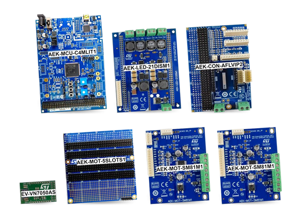 AEKD-AFL001 AutoDevKit適応型フロント照明キット - STMicro | Mouser