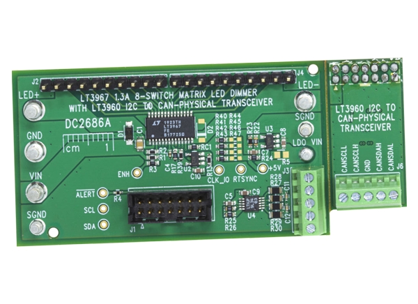 LT3960デモボードDC2686A - ADI | Mouser