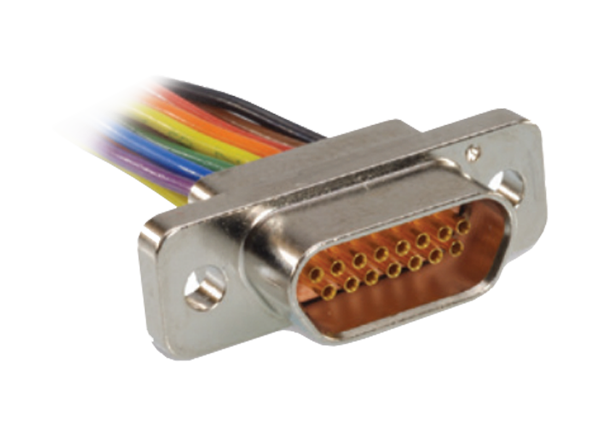 MDM-F222 High-Temp Micro-D Metal-Shell Connectors - ITT Cannon | Mouser