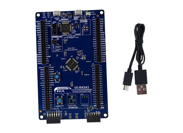 EK-RA2A1評価キット（RA2A1 MCUグループ用） - Renesas | Mouser