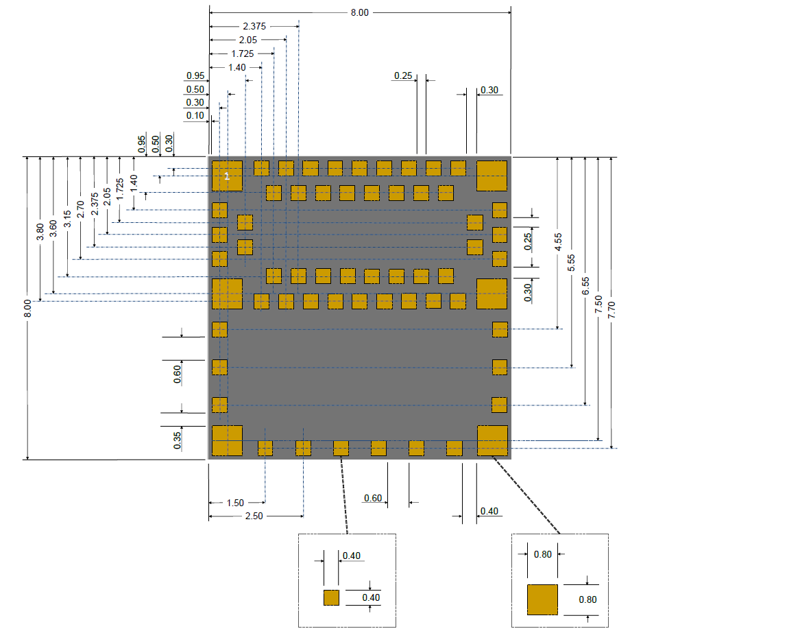 ISP1907 Long Range & Direction Finding Modules - Insight SiP | Mouser