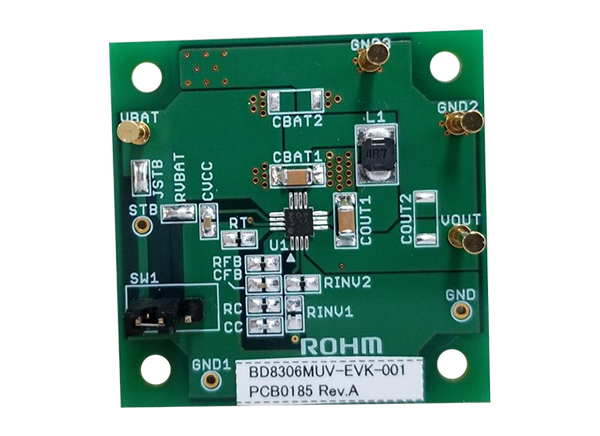 BD8306MUV-EVK-001評価ボード - ROHM | Mouser