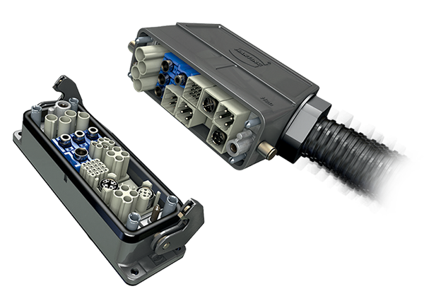 Han-Modular® Dominoモジュール - HARTING | Mouser