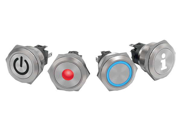 Series 82 Momentary Pushbutton Switches - EAO | Mouser