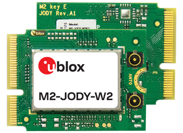 M2-JODY-W2モジュール - u-blox | Mouser