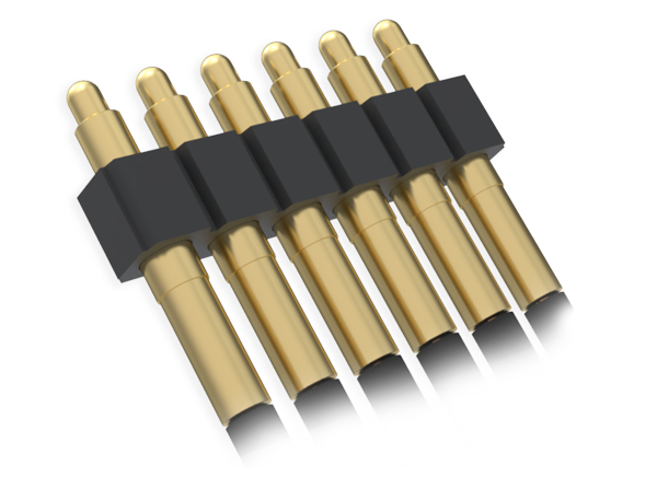 867 Single Row Spring-Loaded Cable Assemblies - Mill-Max | Mouser