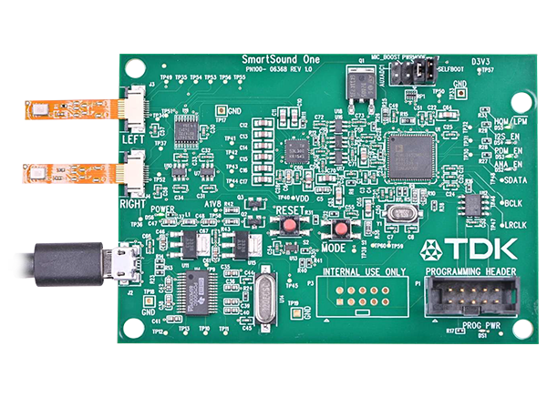 SmartSound 1 MEMSマイク評価モジュール - TDK InvenSense | Mouser