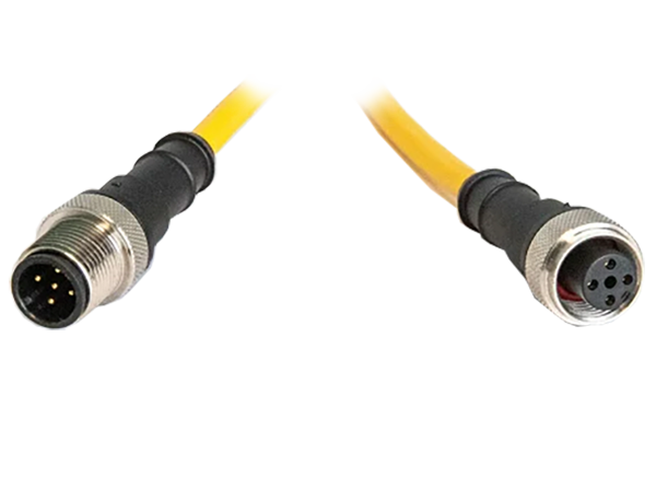 M12 A-Coded Overmolded Sensor/Actuator Cables - HARTING | Mouser