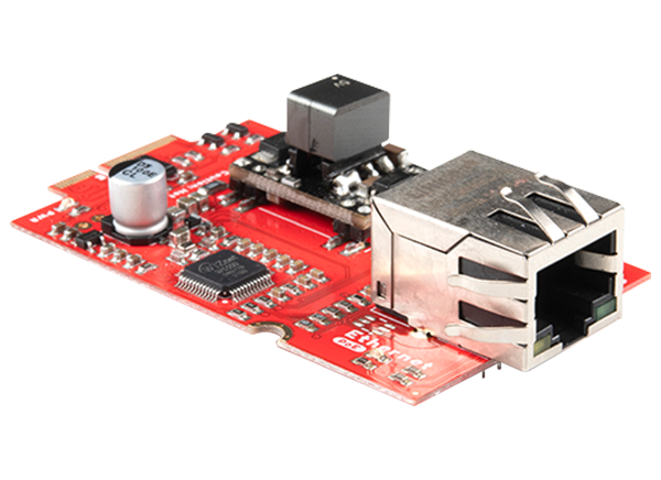 Com 18708 Micromod Ethernet Function Board Sparkfun Mouser