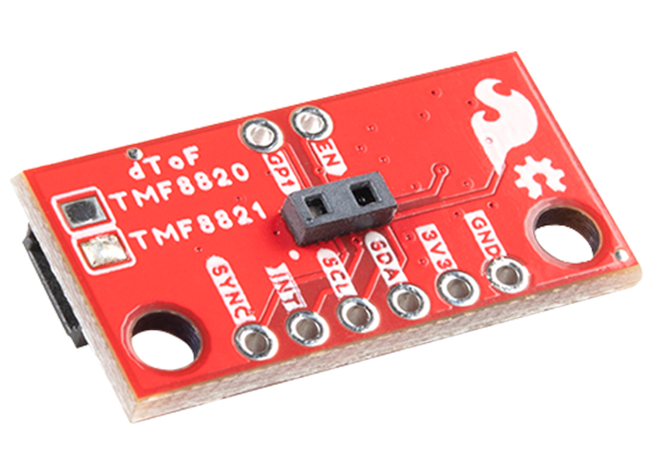 Qwiic Mini dToF Imager - TMF8821 - SparkFun | Mouser