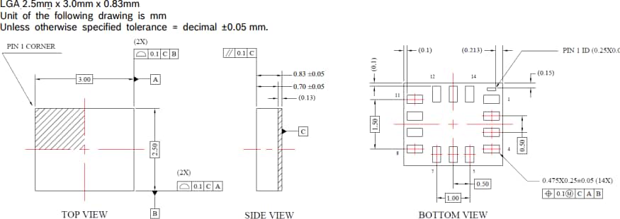 BMI323 6軸慣性測定ユニット（IMU） - Bosch | Mouser