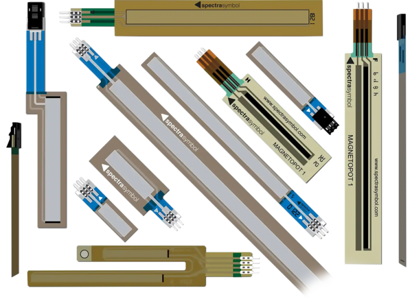 Linear Position Sensor Potentiometers - Spectra Symbol | Mouser
