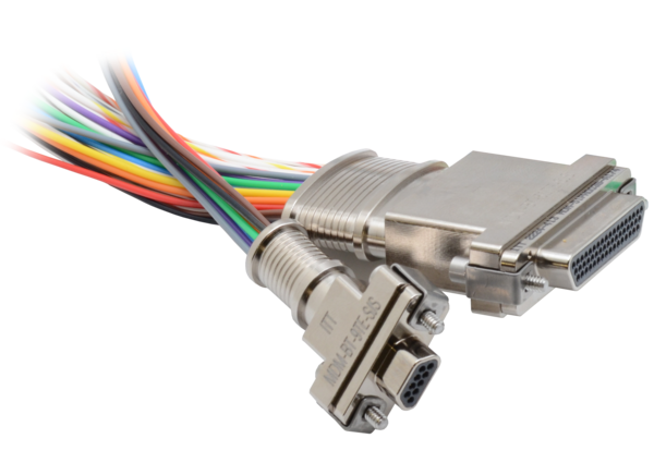 MDM Shielded Metal Backshells - ITT Cannon | Mouser