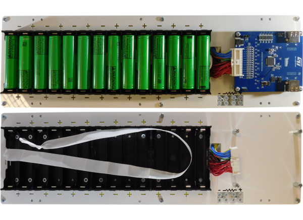 AEK-POW-BMSHOLDバッテリホルダー - STMicro | Mouser