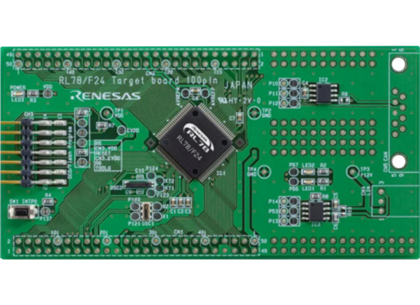 RL78/F24 ターゲットボード - Renesas | Mouser