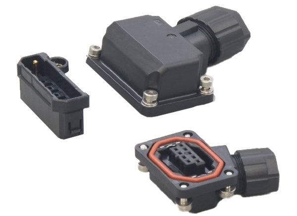 JN13 All-Plastic Low-Profile Waterproof Connectors - JAE | Mouser