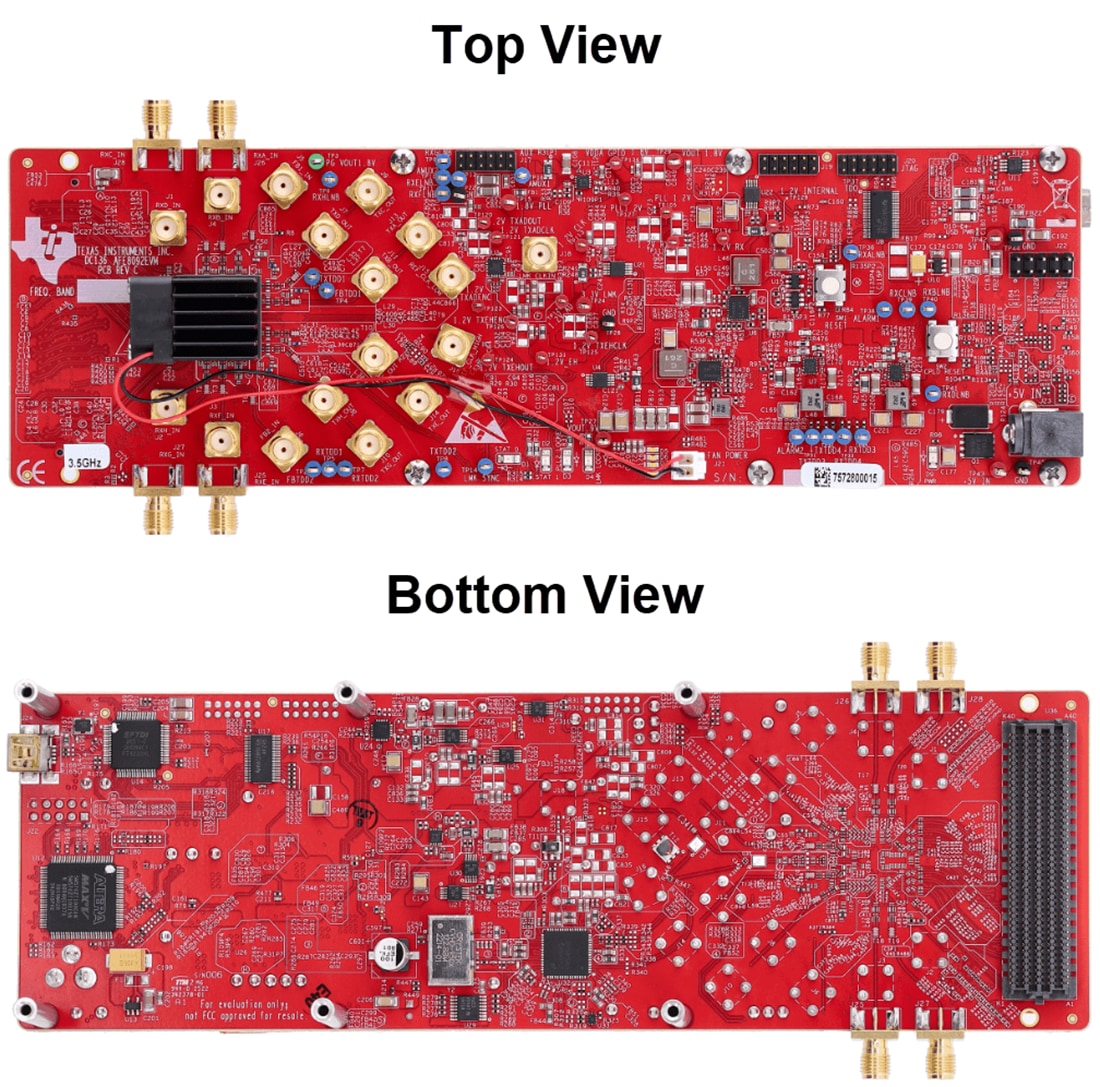 AFE8030-3P5EVM RFトランシーバ評価モジュール - TI | Mouser