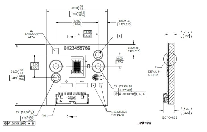 CBM-160X-UV Ultraviolet Chip On Board LEDs - Luminus Devices | Mouser
