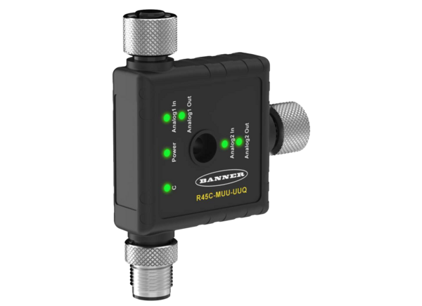 R45C 2-Port Modbus to Analog Converters - Banner Engineering | Mouser