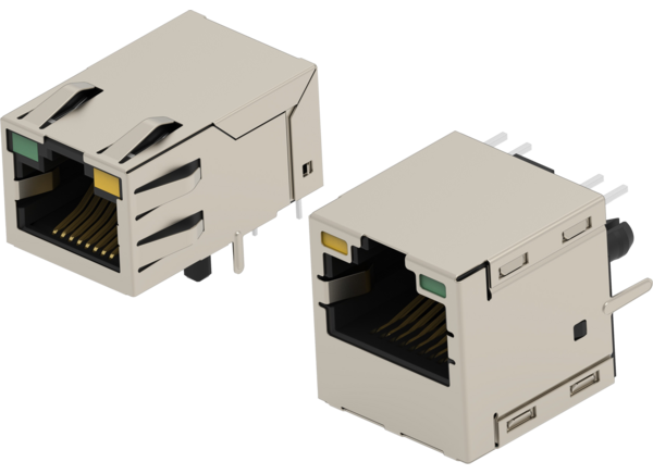 磁気モジュラーコネクタ - TE | Mouser