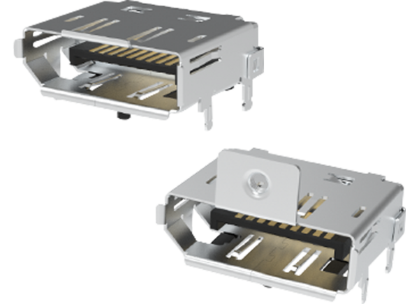 DisplayPort 2.1コネクタ - Amphenol Communications Solutions | Mouser