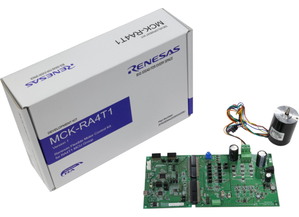 MCK-RA4T1モーター制御キット - Renesas | Mouser