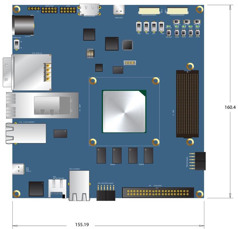 Atum A5 Development Kit - Terasic Technologies | Mouser