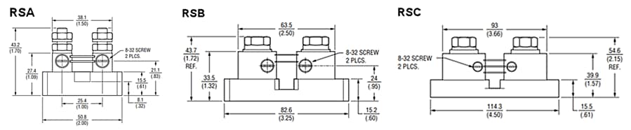 RS Riedon™精密電流シャント抵抗器 - Bourns | Mouser