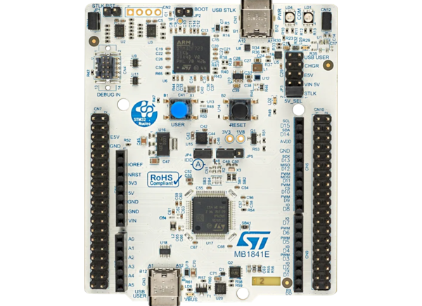 STM32U3 MCU搭載NUCLEO-U385RG-Q開発ボード - STMicro | Mouser