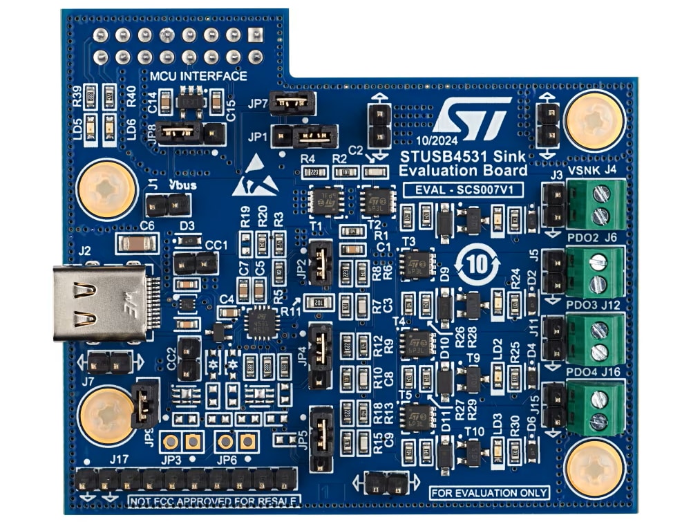 EVAL-SCS007V1 Evaluation Board - STMicro | Mouser