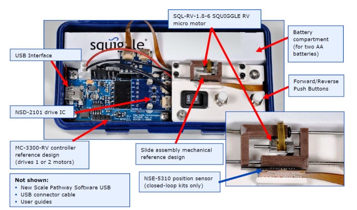 SQUIGGLE RV Motor Closed-loop / Position Sensor Developer's Kit - ams ...