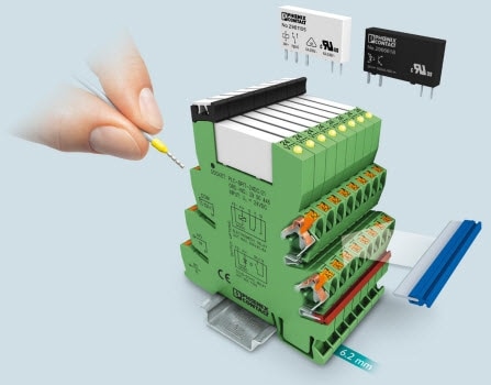 Phoenix Contact PLC Push-In Technology Relays | Mouser 日本