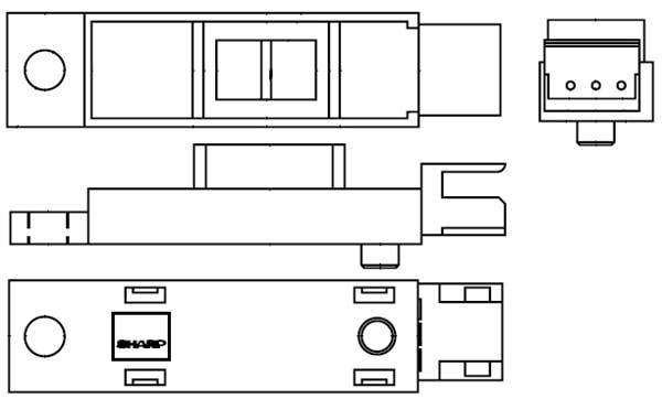GP2A200LCSCF Sharp Microelectronics | Mouser 日本